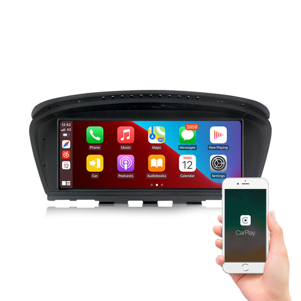 For BMW Series3/5 E60 E90 upgrade Apple CarPlay & Android auto Head un ...